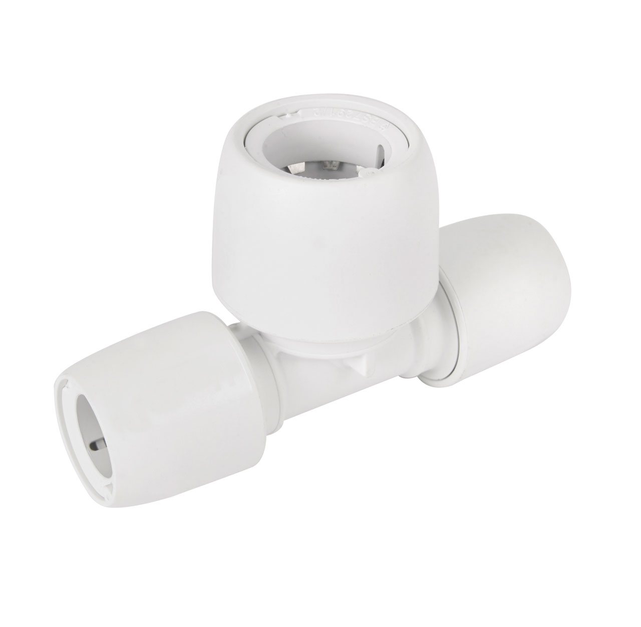 City Plumbing Ltd. HEP2O HEP20 White Double End Reduced Tee